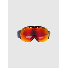 4F Ski-/ Snowboardbrille in Anthrazit/ Orange - 21% | Damen-outdoor-ausruestung