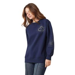 Scotch & Soda Scotch & Soda Sweatshirt in Dunkelblau - 64% | Gr&ouml;&szlig;e M | Damen-sweatshirts-jacken