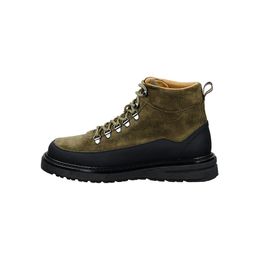 Gant Footwear Leder-Boots "Hillprep" in Oliv - 42% | Gr&ouml;&szlig;e 45 | Herrenstiefel