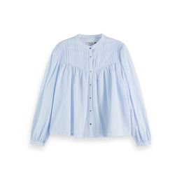 Scotch & Soda Scotch & Soda Bluse in Hellblau - 71% | Gr&ouml;&szlig;e 36 | Damen-blusen