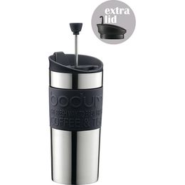 Bodum 2in1-Kaffeebereiter "Travel Press" in Schwarz - 350 ml - 14% | Gedeckter-tisch