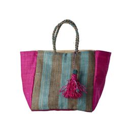 Rice Shopper in Pink/ Gr&uuml;n - (B)40 x (H)40 x (T)30 cm - 39% | Damen-taschen