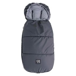 Kaiser Naturfellprodukte Thermo-Fu&szlig;sack "Lukky" in Anthrazit - (L)105 x (B)45 cm - 67% | Baby-fusssaecke