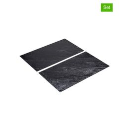 Chefware 2er-Set: Herdabdeckplatten in Anthrazit - (L)52 x (B)30 cm - 15% | Kuechenhelfer