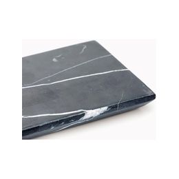 houseproud Tablett "Marquina" in Schwarz - (B)30 x (H)15 x (T)1,5 cm - 37% | Badezimmer-accessoires