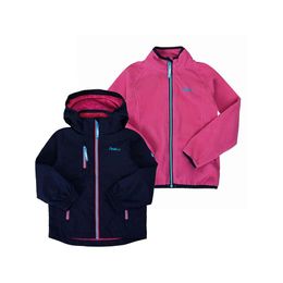 Peek U 3in1-Funktionsjacke "Celeste" in Dunkelblau/ Pink - 59% | Gr&ouml;&szlig;e 152 | Kinderjacken