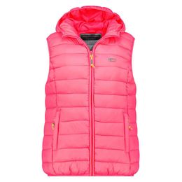 Geographical Norway Steppweste "Vatikolor" in Pink - 68% | Gr&ouml;&szlig;e S | Damenjacken