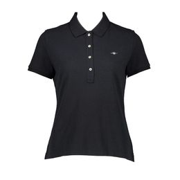 Gant Poloshurt in Schwarz - 45% | Gr&ouml;&szlig;e XL | Damen-tops