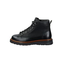 Gant Footwear Leder-Boots "Hillprep" in Schwarz - 47% | Gr&ouml;&szlig;e 45 | Herrenstiefel
