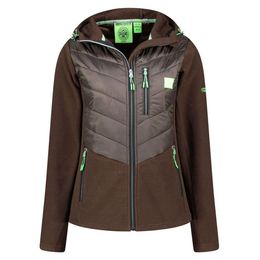 Geographical Norway Steppjacke "Tulka" in Braun - 70% | Gr&ouml;&szlig;e S | Damenjacken