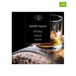 Purple River 4er-Set: Duftwachs "Whiskey Honey" - 4x 50 g - 71% | Kerzen-vasen