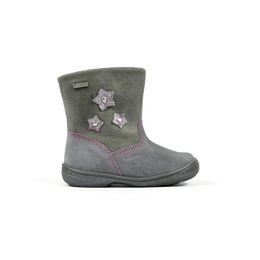 Richter Shoes Leder-Winterboots in Grau - 43% | Gr&ouml;&szlig;e 24 | Kinderstiefel