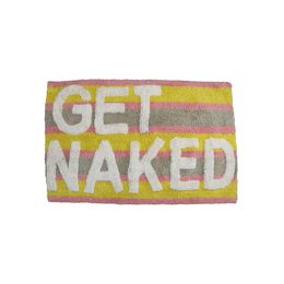 Kersten Badematte "Get Naked" in Gelb/ Grau/ Rosa - (L)50 x (B)80 cm - 30% | Heimtextilien-badematten