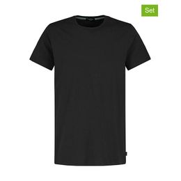 Sublevel 5er-Set: Shirts in Schwarz - 50% | Gr&ouml;&szlig;e L | Herren-plussize