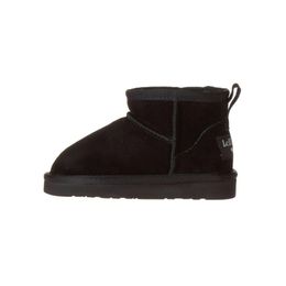 Lelli Kelly Leder-Winterboots in Schwarz - 65% | Gr&ouml;&szlig;e 32 | Kinderstiefel