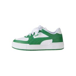 Puma Leder-Sneakers "Ca Pro Classic" in Wei&szlig;/ Gr&uuml;n - 53% | Gr&ouml;&szlig;e 45 | Herrensneakers