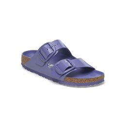 Birkenstock Leder-Pantoletten "Arizona" in Lila - 55% | Gr&ouml;&szlig;e 36 | Damen-pantoletten