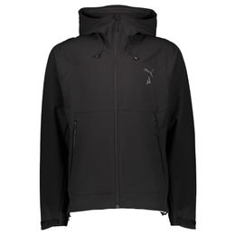 Puma &Uuml;bergangsjacke "Seasons" in Schwarz - 75% | Gr&ouml;&szlig;e L | Herren-plussize