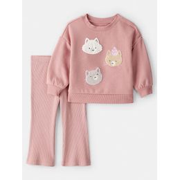 Carter's carter's 2tlg. Outfit in Rosa - 48% | Gr&ouml;&szlig;e 86/92 | Baby-sweatshirts-jacken