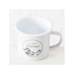 Boltze Tasse "Gipfel" in Wei&szlig;/ Grau - 250 ml - 36% | Gedeckter-tisch