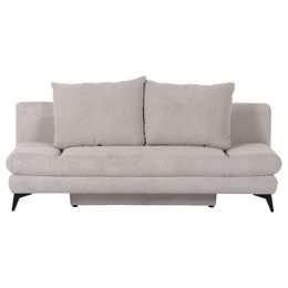 Schlafsofa, Natur, Textil, 2-Sitzer, 200x78x95 cm, Stoffauswahl, Liegefunktion, Schlafen auf Sitzh&ouml;he, R&uuml;cken echt, Wohnzimmer, Sofas & Couches, Schlafsofas, Schlafsofas mit Bettkasten