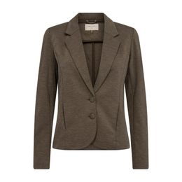 Freequent Damen Freequent Kurzblazer &raquo;FQNANNI-JA&laquo; mit Knopfverschluss braun S