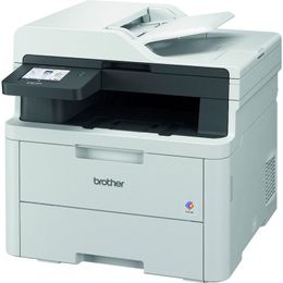 Brother Multifunktionsdrucker &raquo;DCP-L3560CDW&laquo; wei&szlig; Beidseitiger Druck, Display