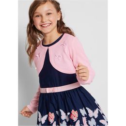 bonprix Kinder bonprix Bolero schmale Passform, feines Strickmaterial, f&uuml;r festliche Anl&auml;sse rosa 104/110