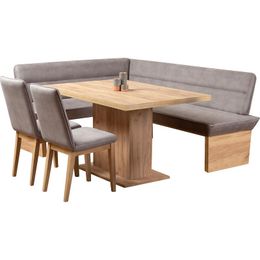 OTTO home Eckbankgruppe &raquo;Beluna + Cross Essecke Sitzgruppe Eckbank K&uuml;chenbank BESTSELLER&laquo; Set, Eckbank, 2 St&uuml;hle und Tisch, 4 Stk. tlg. Sitzgruppe 