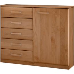 Wiemann Kombikommode &raquo;Lausanne, Dreht&uuml;renschrank, Schrank, W&auml;scheschrank, Erle teilmassiv&laquo; 2 Breiten, 2 H&ouml;hen 216/236 cm ausw&auml;hlbar, MADE IN GERMANY, 