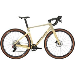 Gravelbike &raquo;KROSS Gravelbike Esker RS 3.0 28" braun&laquo; 12 Gang SRAM RIVAL XPLR AXS Schaltwerk Kettenschaltung mit Carbon-Rahmen und -Gabel braun 