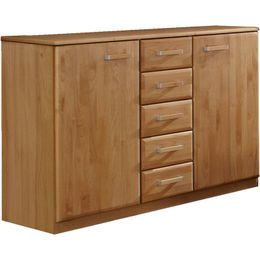 Wiemann Kombikommode &raquo;Lausanne, Dreht&uuml;renschrank, Schrank, W&auml;scheschrank, Erle teilmassiv&laquo; 2 Breiten, 2 H&ouml;hen 216/236 cm ausw&auml;hlbar, MADE IN GERMANY, 