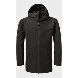 Sch&ouml;ffel Sch&ouml;ffel Damen Langjacke &raquo;Parka Style Bohorok MNS&laquo; mit Kapuze schwarz 54