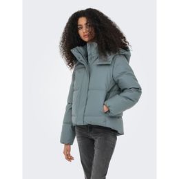 Only Damen Only Steppjacke &raquo;ONLAGNES COATED PUFFER JACKET OTW&laquo; mit Kapuze XL