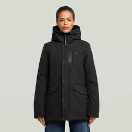 G-Star Raw G-Star Damen G-STAR Parka &raquo;Vodan 2.0 Short Jacket Women&laquo; mit Kapuze mit Pattentaschen S (36)