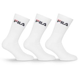 Fila Damen Tennissocken &raquo;UNISEX CREW TENNIS FULL TERRY SOCKS&laquo; 3 Paar tlg. mit verst&auml;rkten Belastungszonen wei&szlig; 35-38