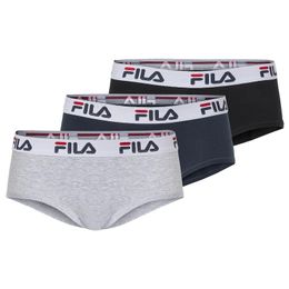 Fila Herren Retro Pants &raquo;WOMAN CULOTTE&laquo; 3er Pack, elastischer Logobund schwarz L