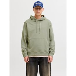 Jack & Jones Jack & Jones Herren Kapuzensweatshirt &raquo;JORNORREBRO EMB SWEAT HOOD NOOS&laquo;, mit Logo Print XS