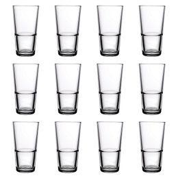 ich-zapfe Longdrinkgl&auml;ser, Trinkgl&auml;ser - 12er-Set - Grande S, 480 ml