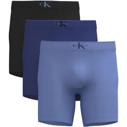Calvin Klein Underwear Herren Boxershorts &raquo;Boxer Brief 3PK&laquo; Packung, 3er-Pack, K&ouml;rpernahe Passform mit elastischem Bund M (50)
