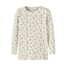 Lil' Atelier M&auml;dchen Langarmshirt &raquo;NMFGAGO LS SLIM TOP LIL NOOS&laquo; weiche Jersey Rippqualit&auml;t 110