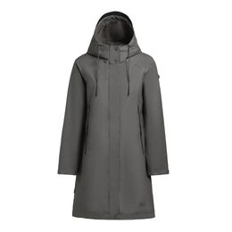 Khujo Between-Seasons Coat 'Liede' female Grey size XS
