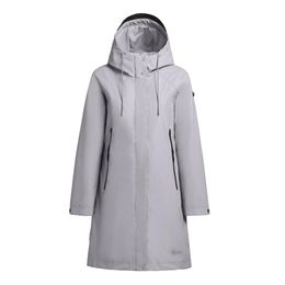 Khujo Between-Seasons Coat 'Liede' female Grey size XS