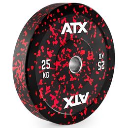 ATX Color Splash Bumper Plate - 25 kg - red
