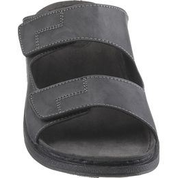 Franken Schuhe Herren Pantolette mit gepolstertem Fu&szlig;bett schwarz Gr&ouml;&szlig;e 40