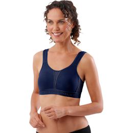 Swegmark Damen Sport-BH ohne B&uuml;gel nachtblau Gr&ouml;&szlig;e 95B