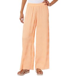 CR&Eacute;ATION L Damen Schlupfhose mit weiten Beinen apricot Gr&ouml;&szlig;e 50