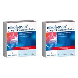 Nikofrenon 21 mg/24 Stunden Pflaster transdermal (2x28 St) 2 St