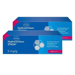 Hydrocortison STADA 5 mg/g Creme Doppelpackung (2x 30g) 2 St