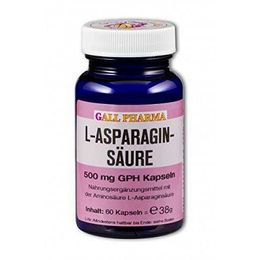 Hecht-Pharma L-ASPARAGINS&Auml;URE 500 mg Gph Kapseln 120 St